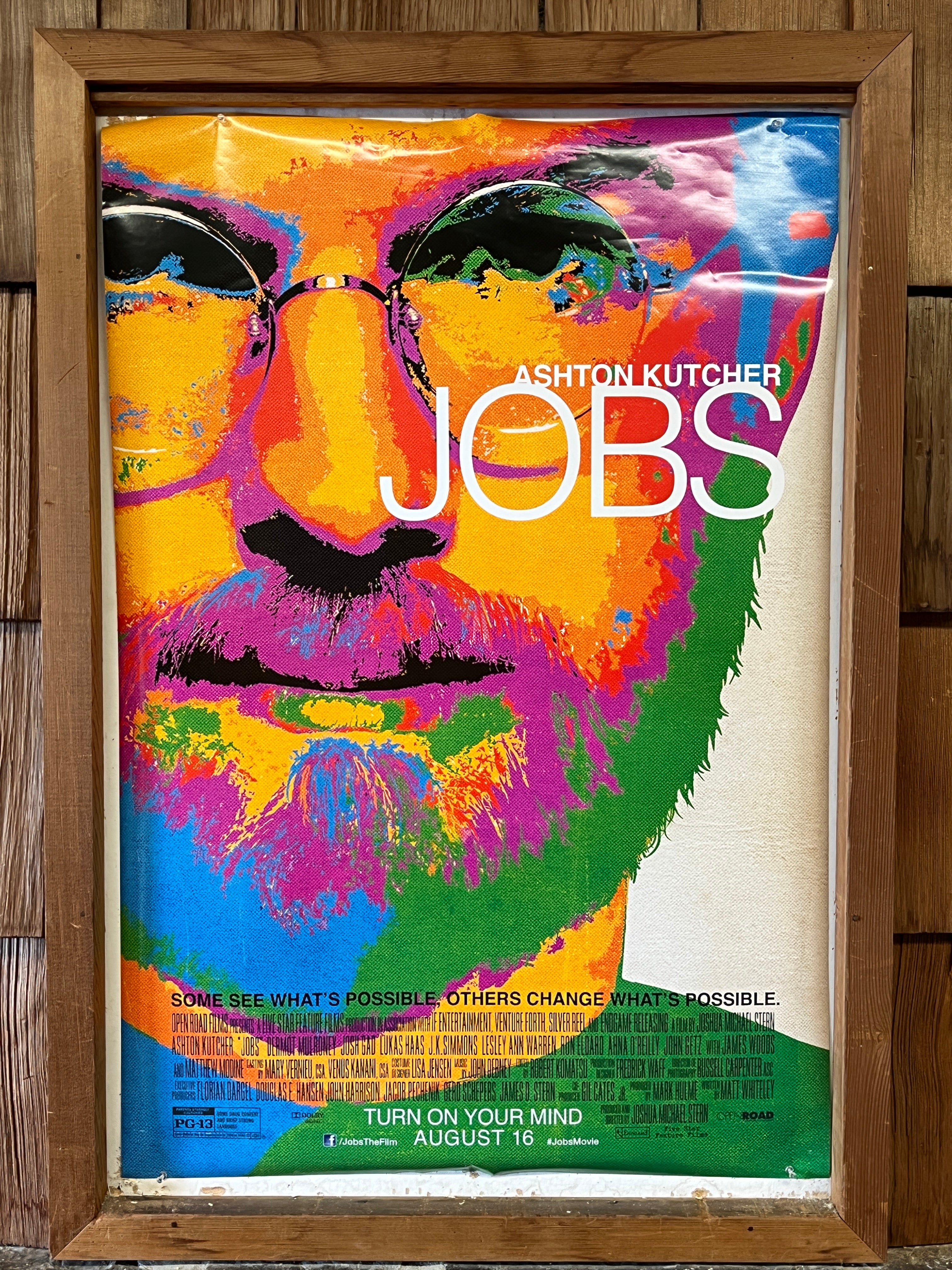 Ashton Kutcher Jobs Movie Poster