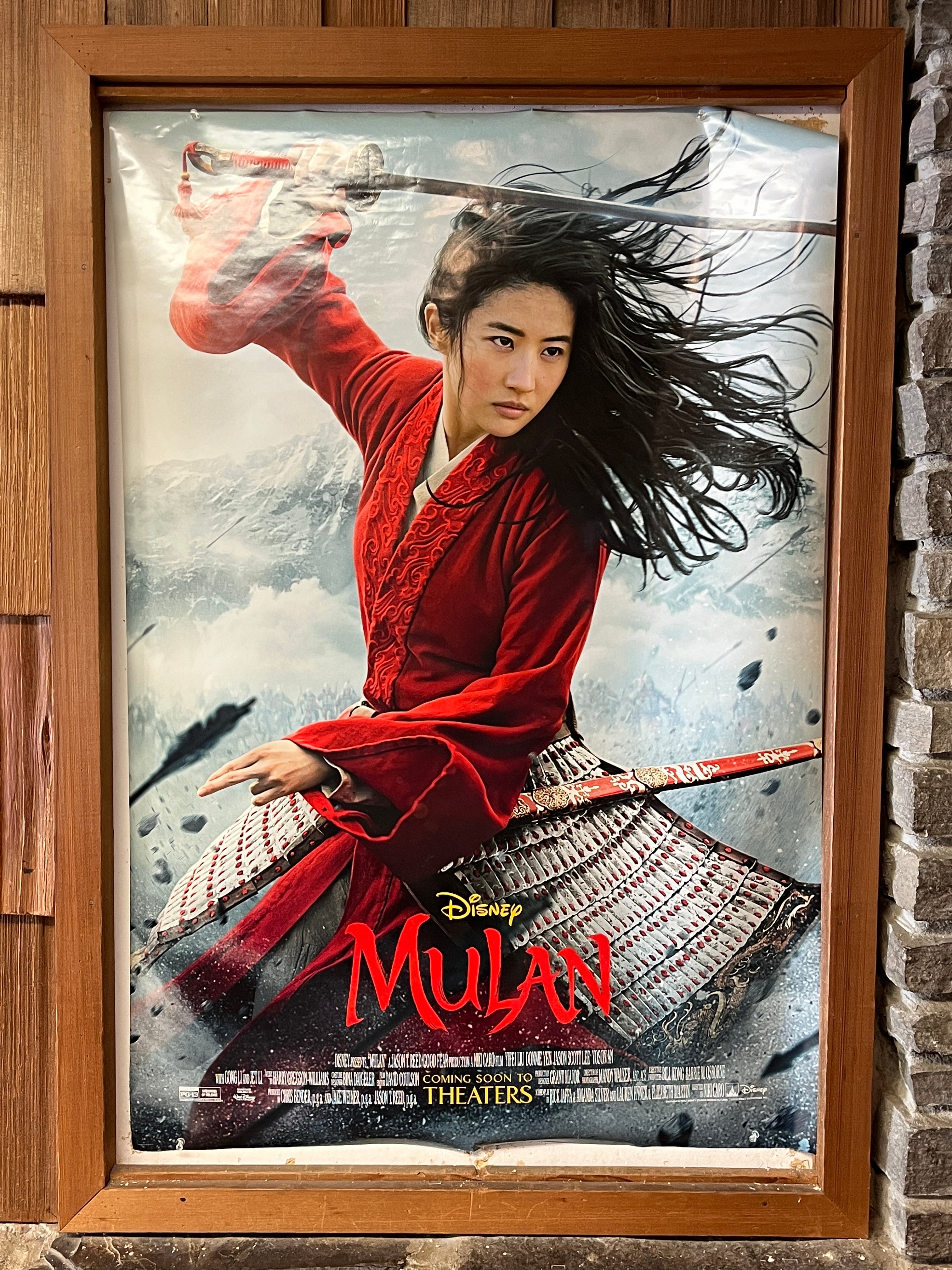 Mulan Theatrical Poster
